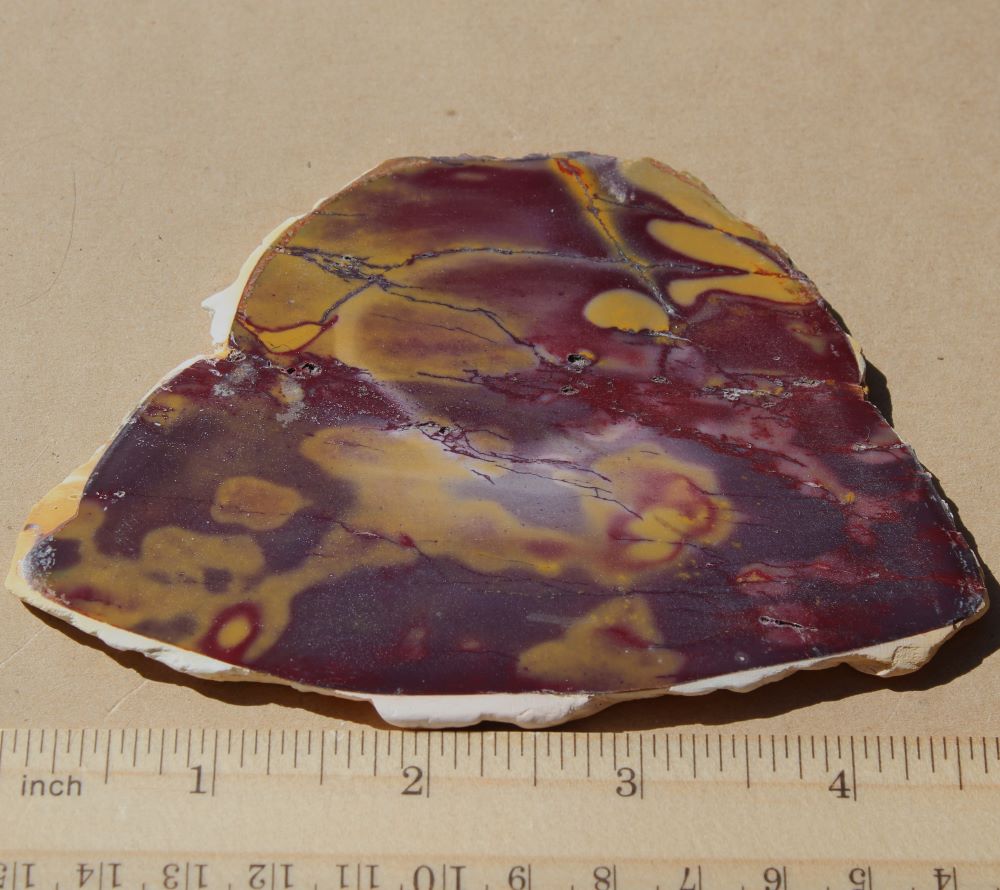 Mookaite Jasper Slice from Australia - Bey's Rock Shop
