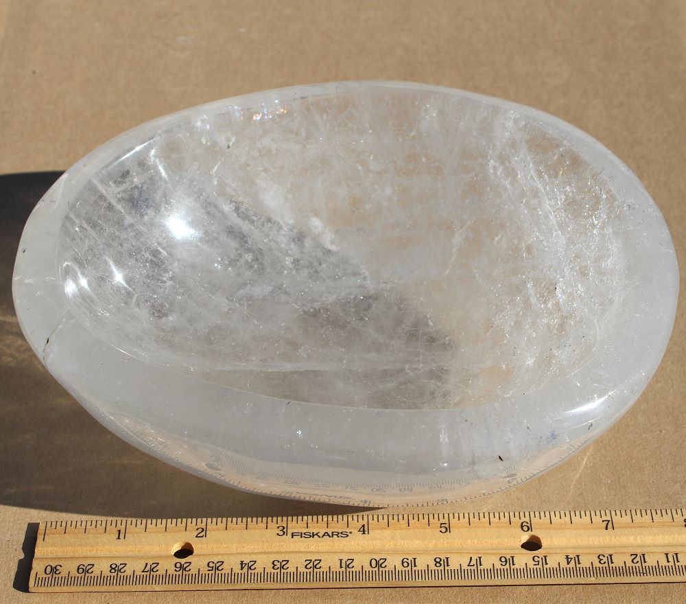 Quartz Bowl - Bey's Rock Shop