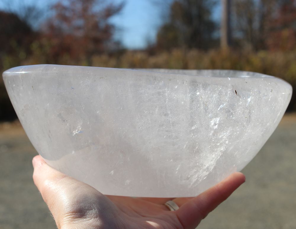 Quartz Bowl - Bey's Rock Shop